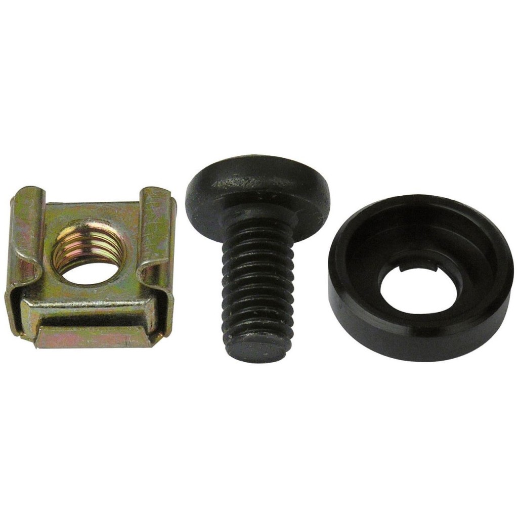 Mounting set 100pcs Screwbolt, caged nut & protectioning