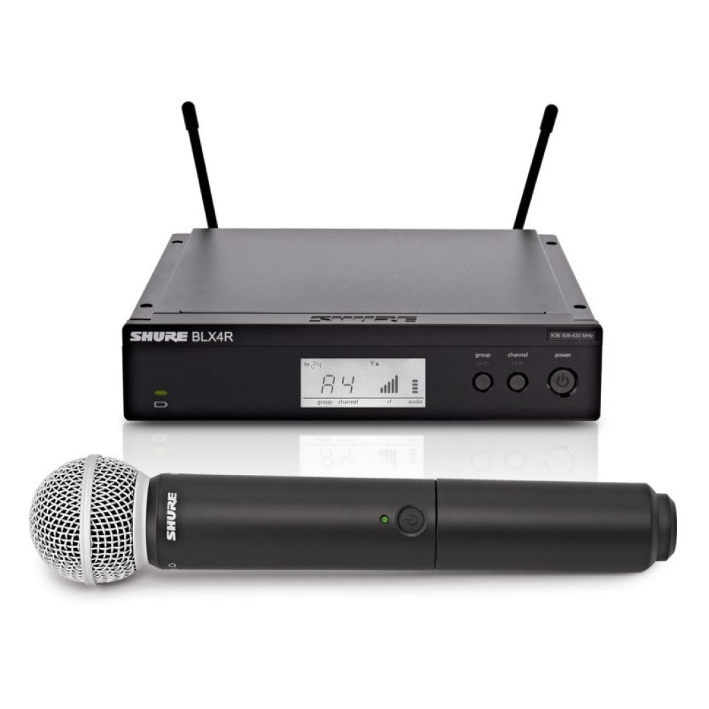 Handheld Wireless System (Rack Mount Version) Includes: 1 x BLX2 ...